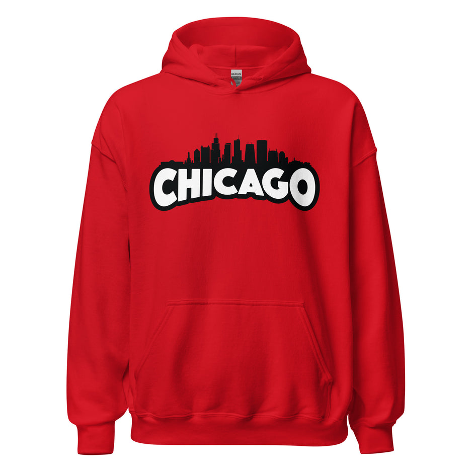 Chicago Printed T Shirts - Chicago Flag Long Sleeve T Shirt – Merch Monger